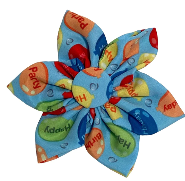 Huxley & Kent - Pet Pinwheel - Party Time Blue - Small - Cosmo's Dog ...