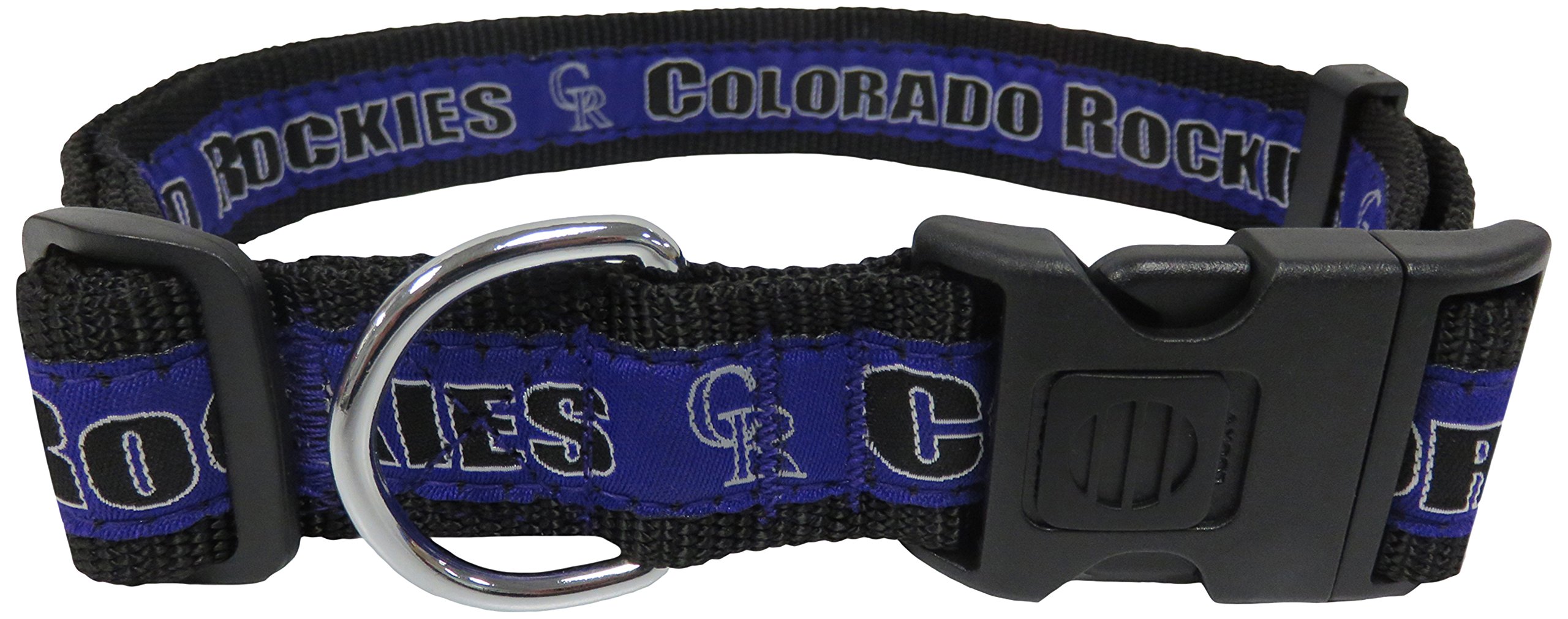 Colorado Rockies Dog Collar - Small (3/8" x 8"-12") - Cosmo's Dog ...