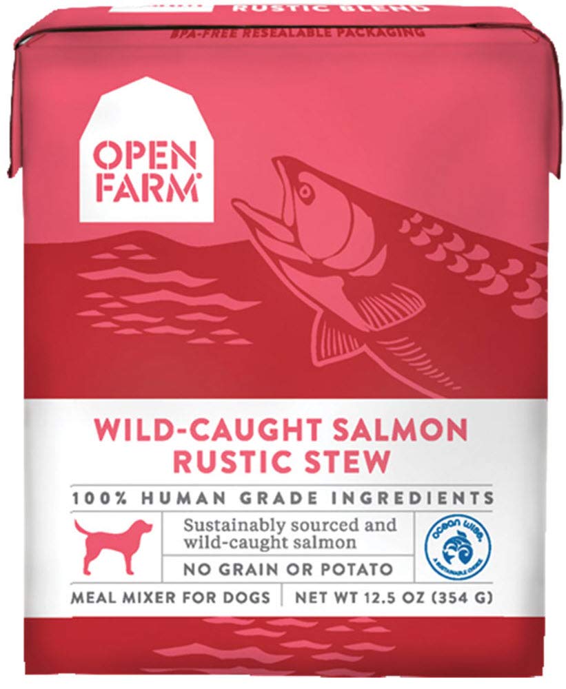 Open Farm Wild- Caught Salmon Rustic Stew Dog Food 12.5oz - Cosmo's Dog ...