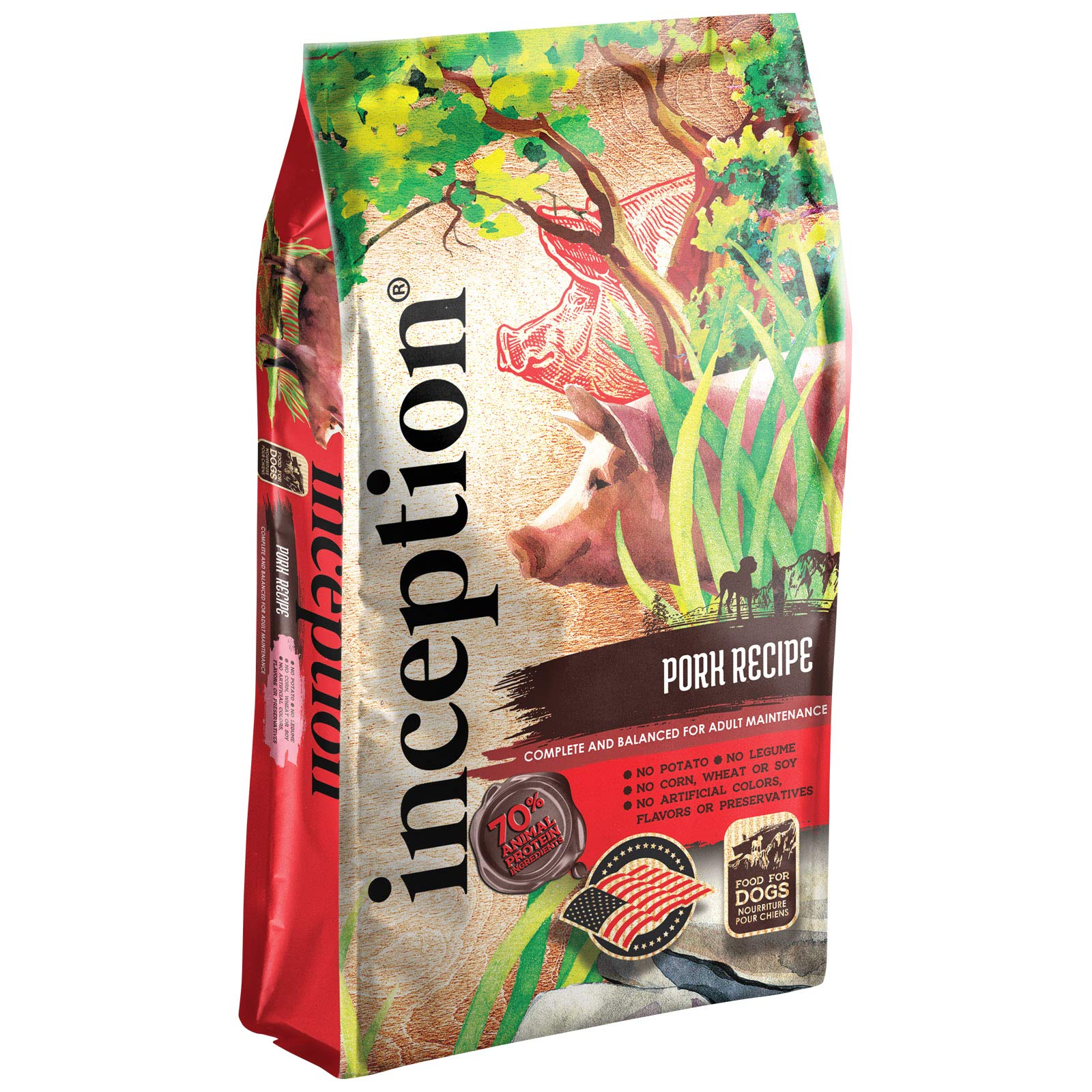 Inception - Pork - 4# Dog Food - Cosmo's Dog Bakery Retail