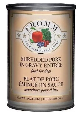 Fromm - Shredded Pork in Gravy - 12oz Dog Food Can - Cosmo's Dog Bakery ...