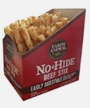 Earth Animal - No Hide Beef Stix 90ct - Cosmo's Dog Bakery Retail