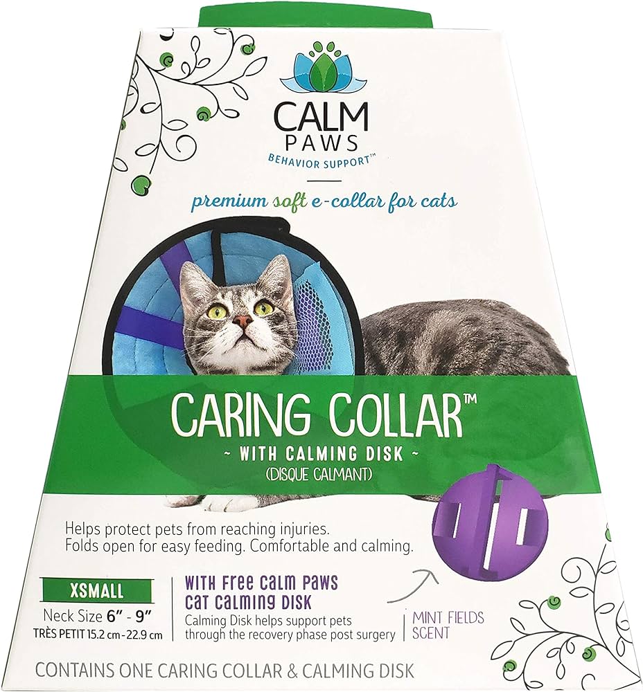 Calm Paws - Caring E-Collar With Calming Disc - Cat - Cosmo's Dog ...