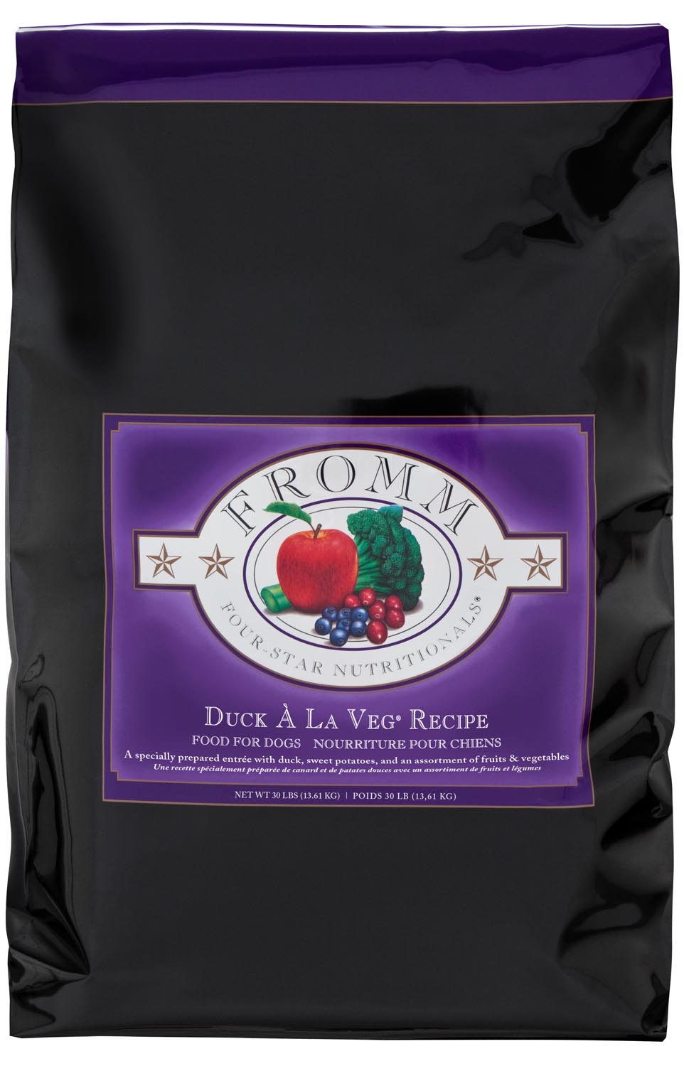 Fromm - Duck A La Veg - 12# Dog Food - Cosmo's Dog Bakery Retail