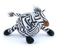 Play Safari Zebra Dog Toy - Retail Store