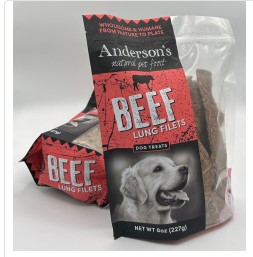Anderson's - Beef Lung Filets - 8oz - Retail Store