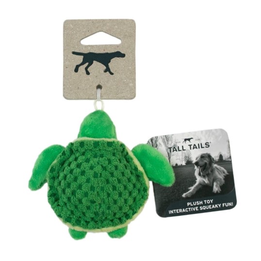 Tall Tails Interactive Turtle Dog Toy - Retail Store
