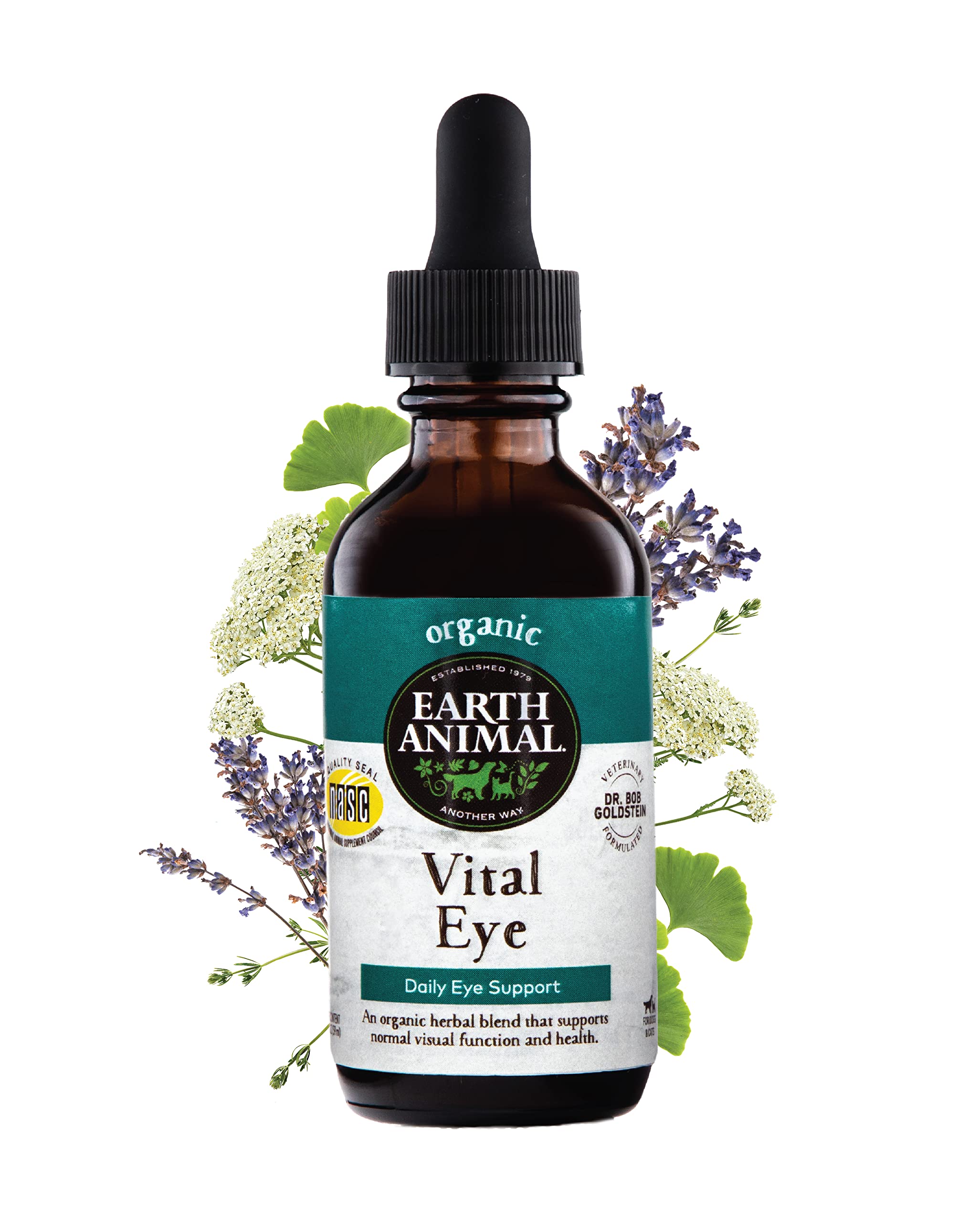Earth Animal - Vital Eye Herbal Drops - 2 Oz - Cosmo's Dog Bakery Retail