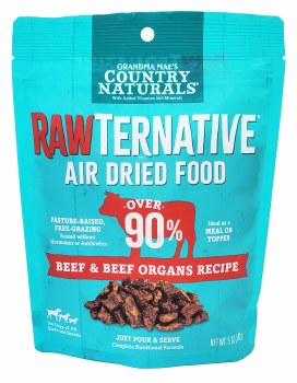 Grandma Mae's - RawTernative - Beef - 5oz Air Dried Dog Food - Retail Store