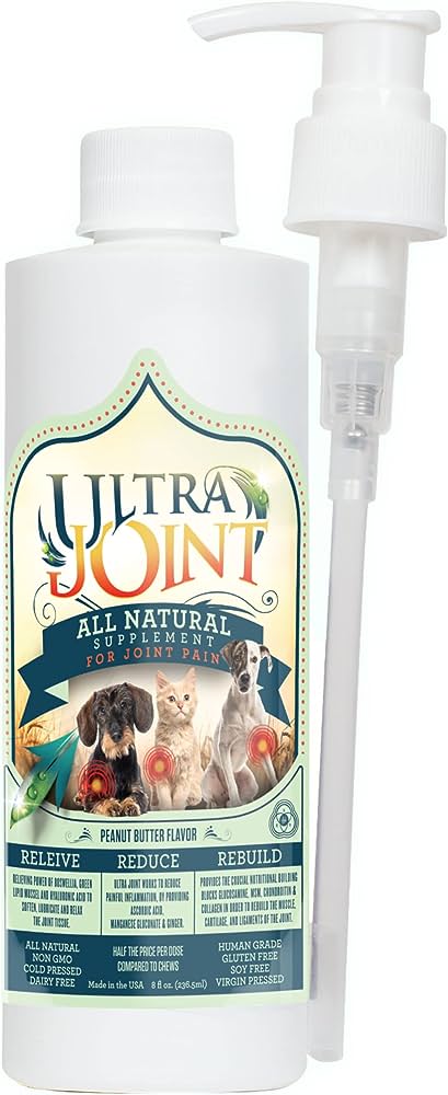 Ultra Joint 8oz Peanut Butter Flavor Joint Supplement For Cats & Dogs ...
