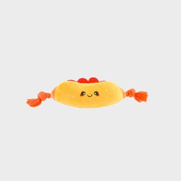 HugSmart - Fuzzy Friends Food Party - Hot Dog Dog Toy - Cosmo's Dog ...