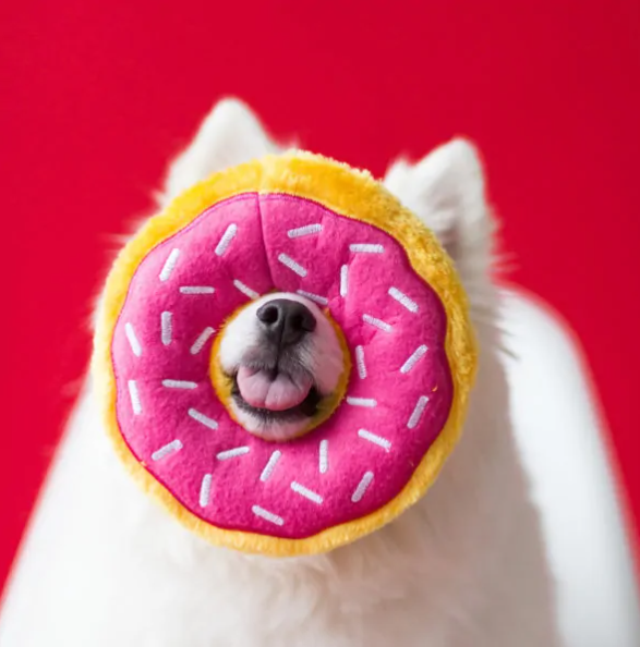 Zippy Paws Mini Donutz Strawberry - Retail Store