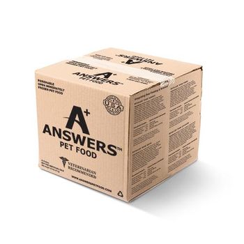 Answers - Detailed Beef Bulk Dog Food Box - 40# - Retail Store