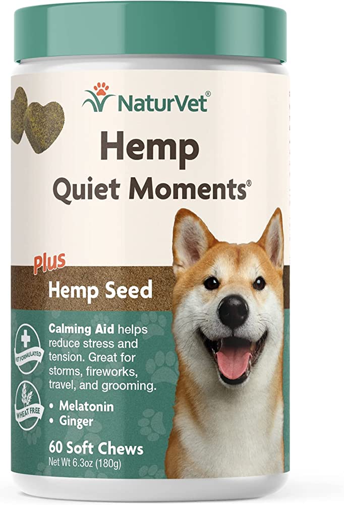 Naturvet Quiet Hemp Chews 60ct - Cosmo's Dog Bakery Retail