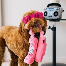 P.L.A.Y 80's Classics Corded Phone dog toy - Retail Store