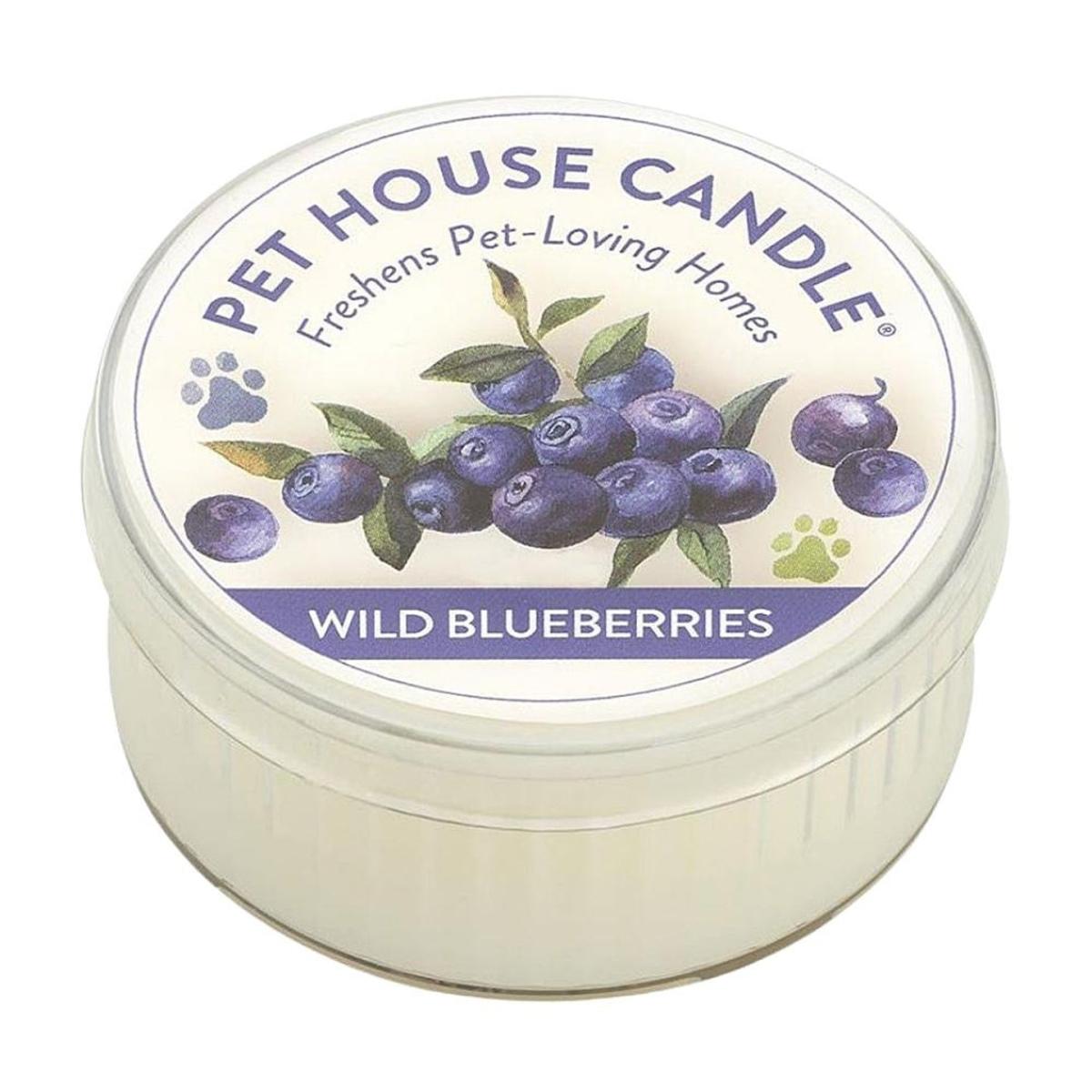 Pet House Candles Mini Wild Blueberry - Cosmo's Dog Bakery Retail