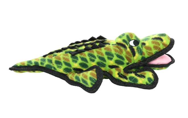 Tuffy Dog Toys - Medium Gary The Alligator - Cosmo's Dog Bakery Retail