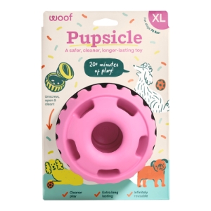 Woof - Pupsicle - Birthday Pink - Extra Large - Retail Store