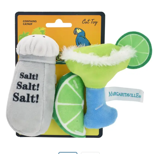 Multipet - Margaritaville 3 Pack Cat Toys - Cosmo's Dog Bakery Retail