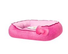 JazWares - Hello Kitty Pink Bolster Bed - Large - Cosmo's Dog Bakery Retail