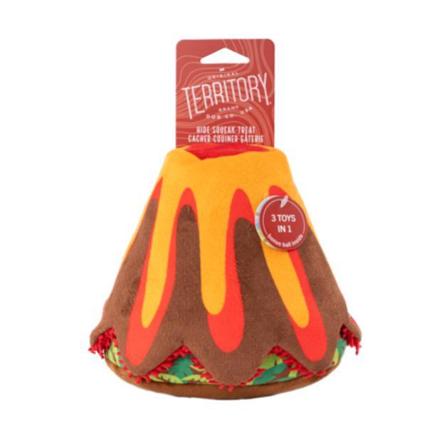 Territory 3 in 1 Volcano Dog Toy - Retail Store