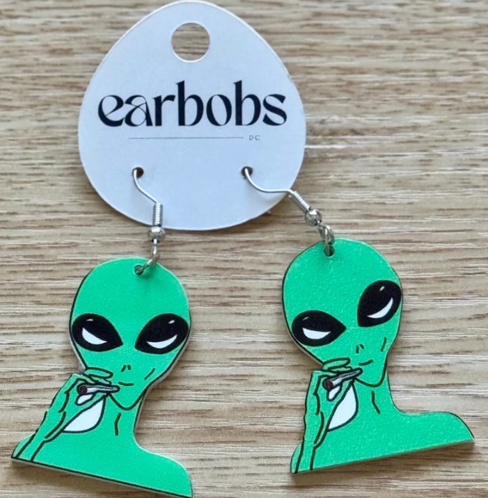 EarBobs - Beam Me Up, Bobs - Spaced Out - Earrings - Retail Store
