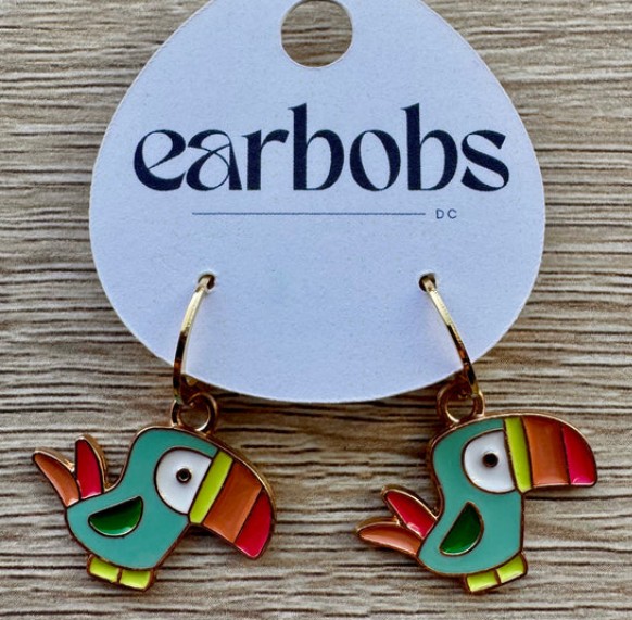 EarBobs - Toucan - Earrings - Retail Store